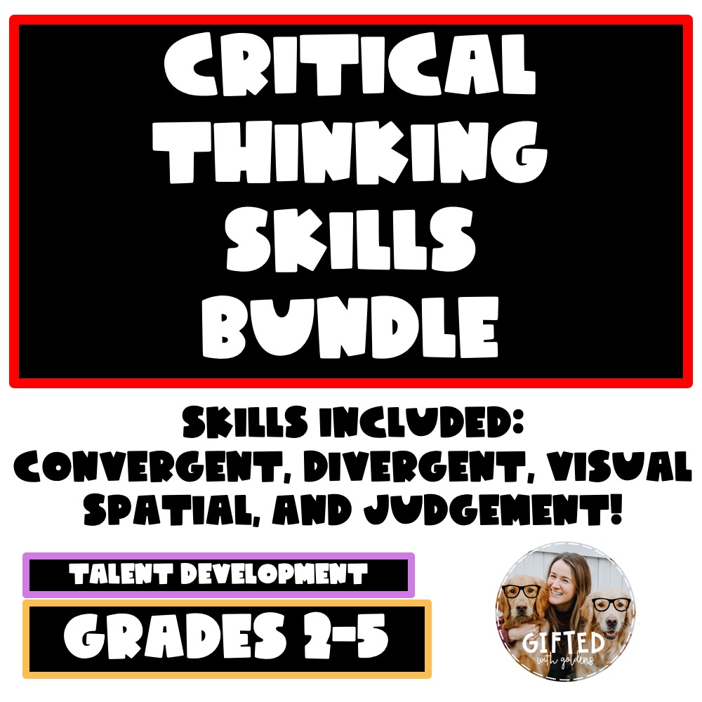 Convergent vs Divergent Thinking | Gifted With Goldens